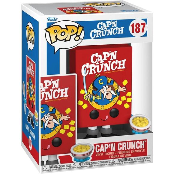 Funko | Accents | Funko Pop Quaker Capn Crunch Cereal Box 375 Vinyl ...